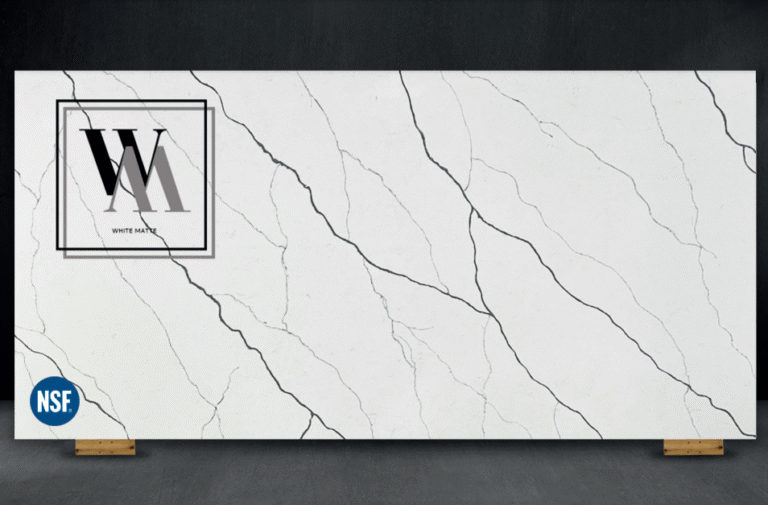 Calacatta Rainforest (138x79) Quartz Builder Stone - Granate Omega1 Inc.