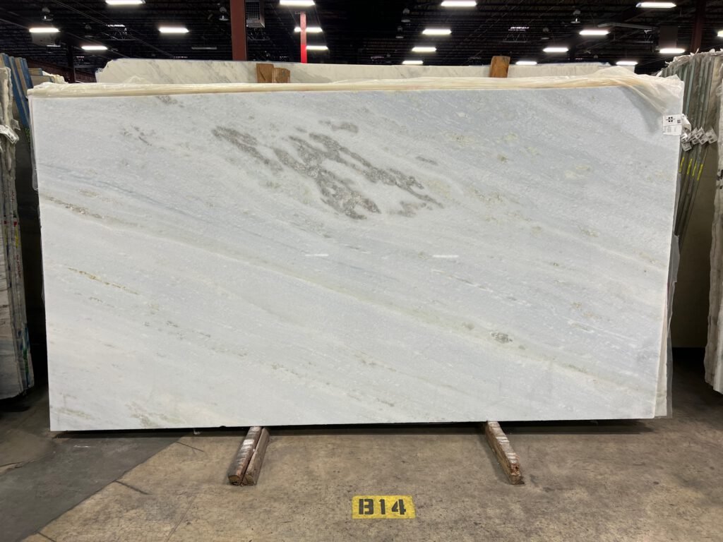White Sand hard marble (127x67 Avg 59 sq.ft slab size) Polished White ...